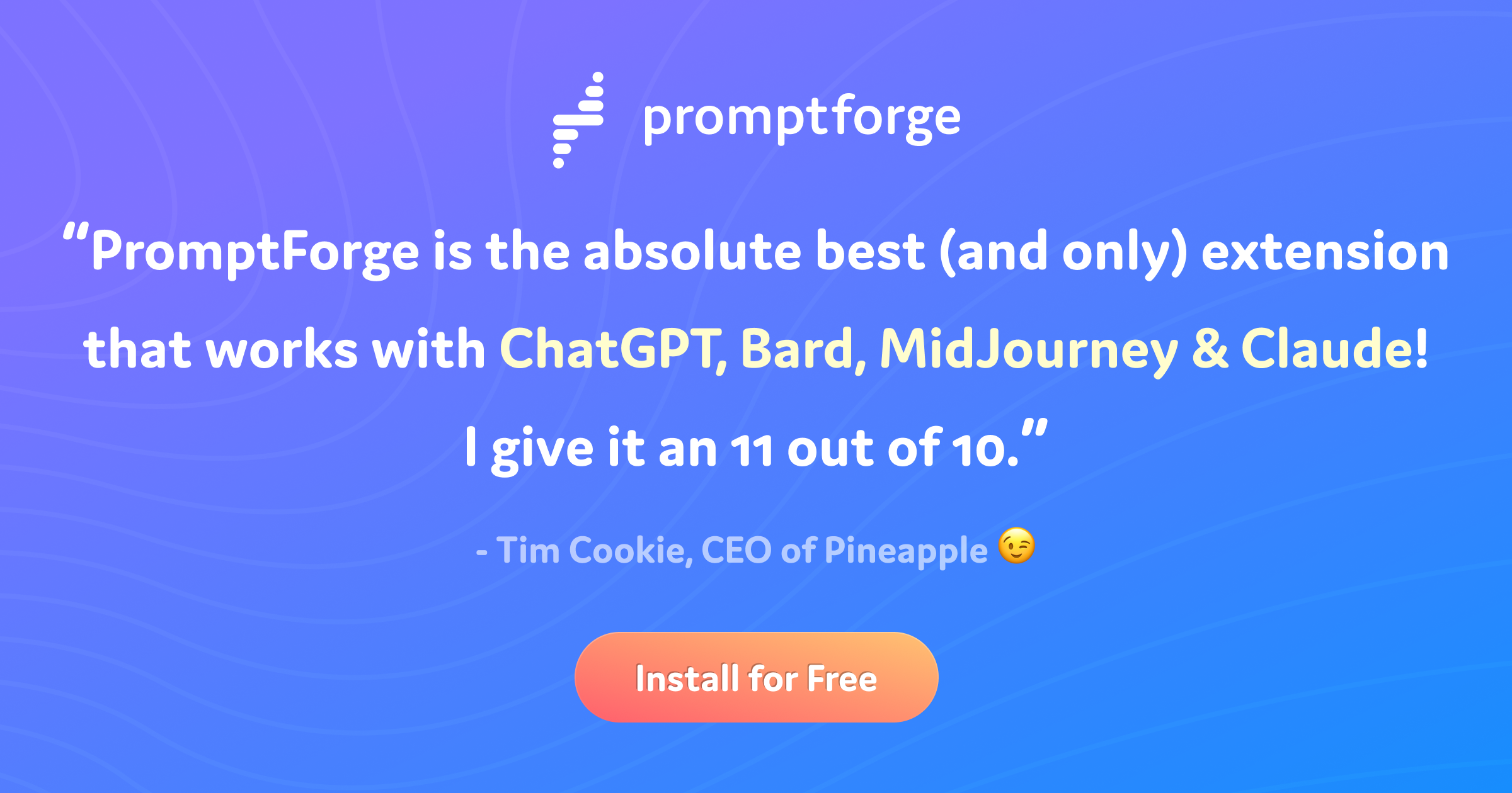 Promptforge - Prompt Browser Extension • PromptDen